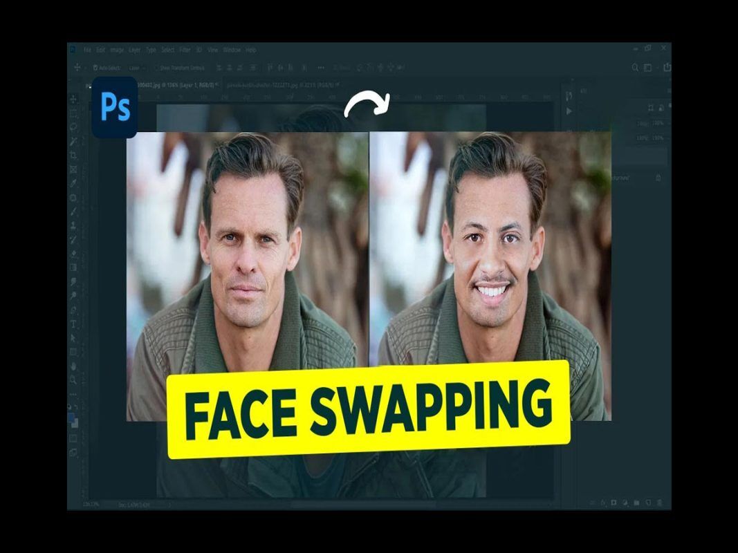 How to do face swap in photoshop