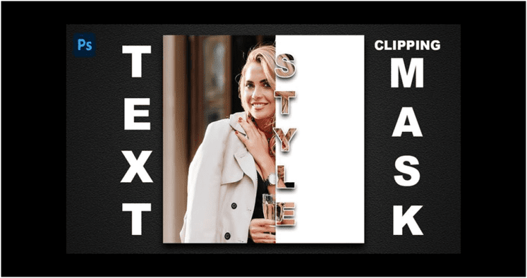 Master Text Masking Effects in Photoshop | Creative Typography Techniques